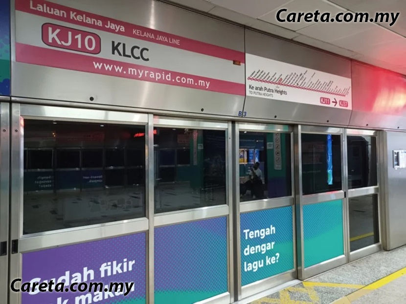 Stesen LRT KLCC kembali beroperasi | Careta