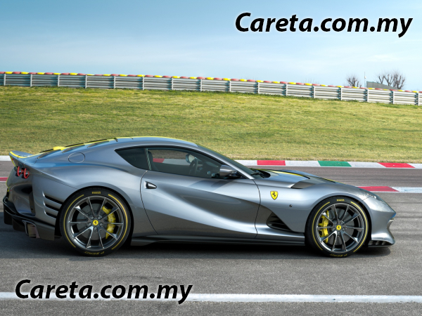 Ferrari dedah imej awalan 812 Superfast edisi terhad, kemunculan rasmi ...