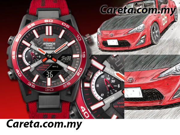 Casio Edifice Sospensione edisi Initial D, MF Ghost kini di Malaysia ...