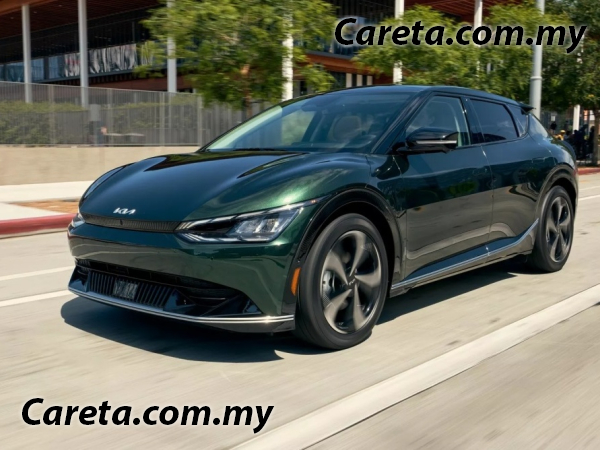 Kia EV6 edisi terhad sempena anugerah NACTOY 2023, warna khas Deep ...