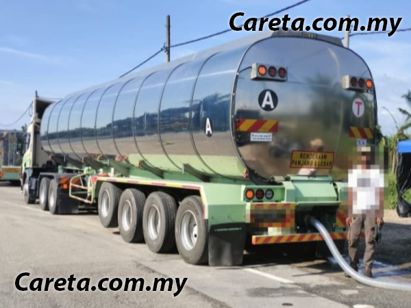 Lori tangki bawa air ke Pulau Pinang | Careta